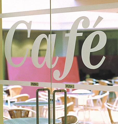 Plotter-cut Window Graphics | Opalux Films